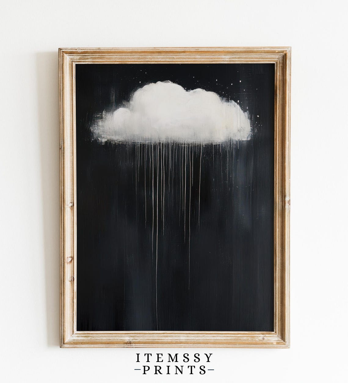Dark Moody Cloud Poster, Gothic Romantic Cottagecore Art, Vintage,Style ...