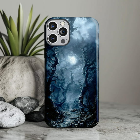 Dark Moody Gothic Forest and Clouds Stylish Durable Protection Gift ...