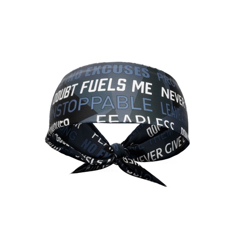 Dark Motivational Tie Headband - Walmart.com