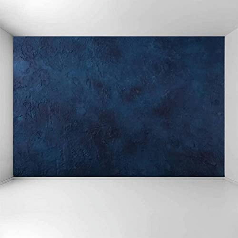 Dark Navy Blue Stone Texture 3D Photo Wallpaper, Top View Copy Space ...