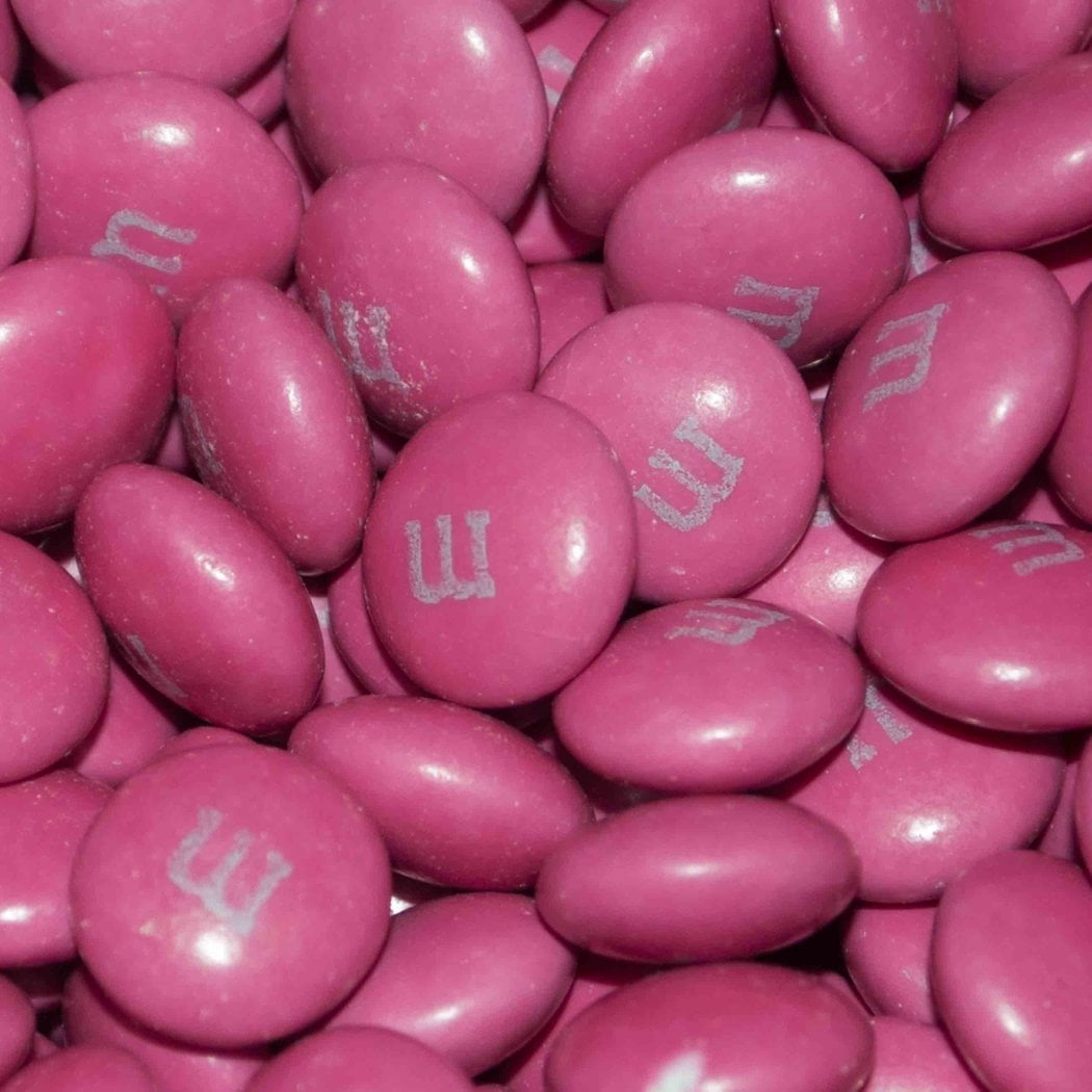 Dark Pink M&Ms Candy 1 lb (approx 500 pcs) - Milk Chocolate - Walmart.com
