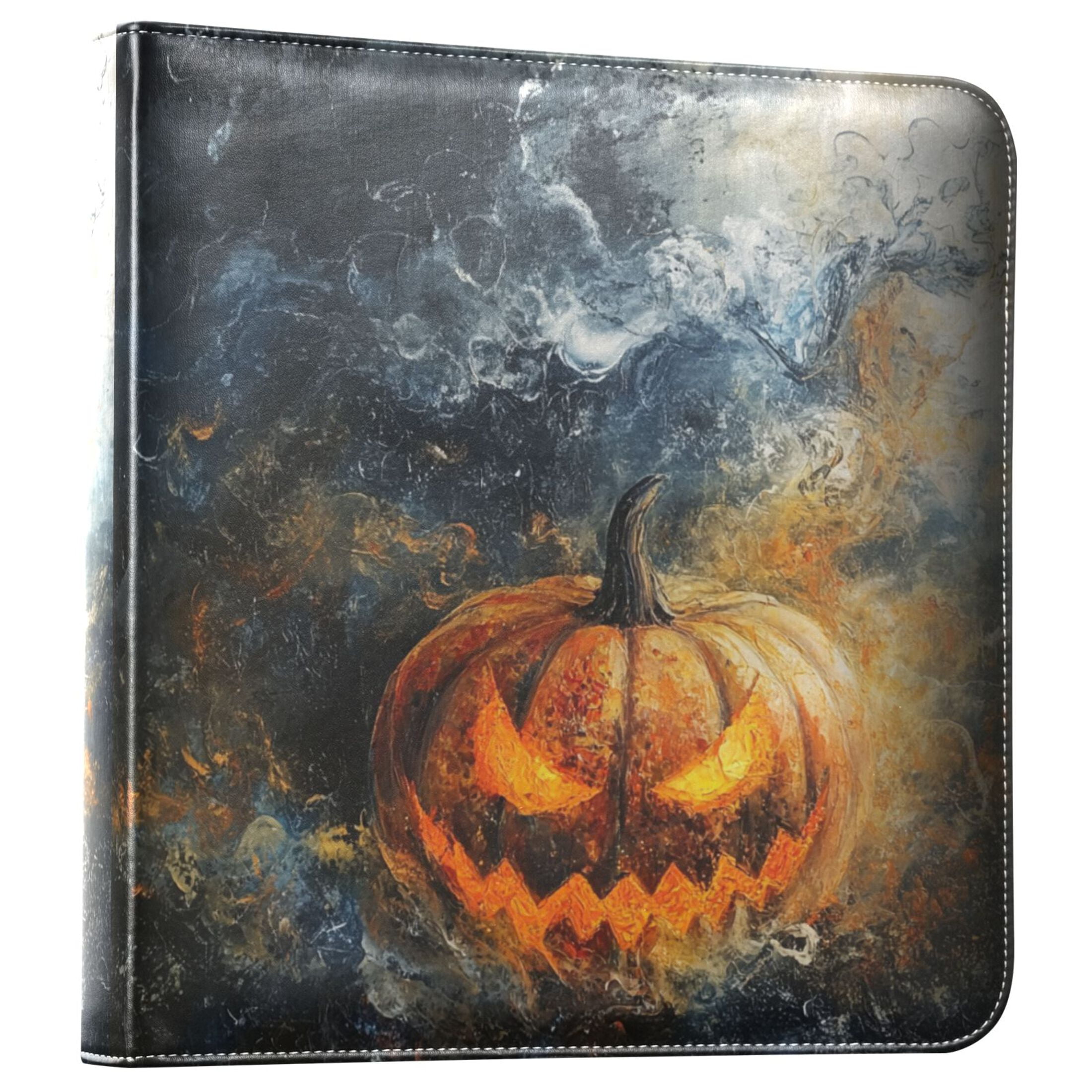Dark Pumpkin Oil Painting Large Photo Album Self Adhesive 20 Blank ...