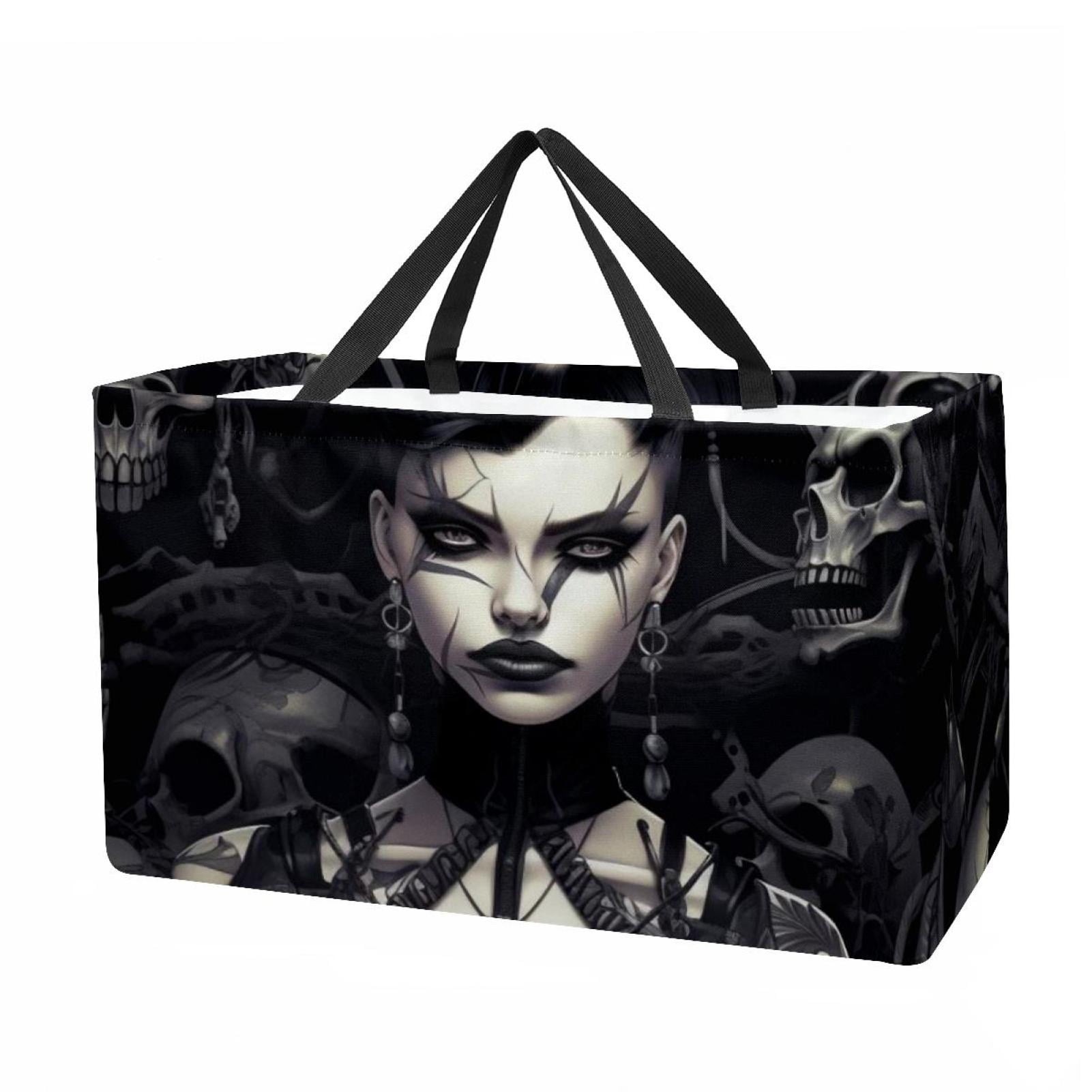 Dark Punk Large Foldable Oxford Cloth Storage Bin Cube Organizer with ...