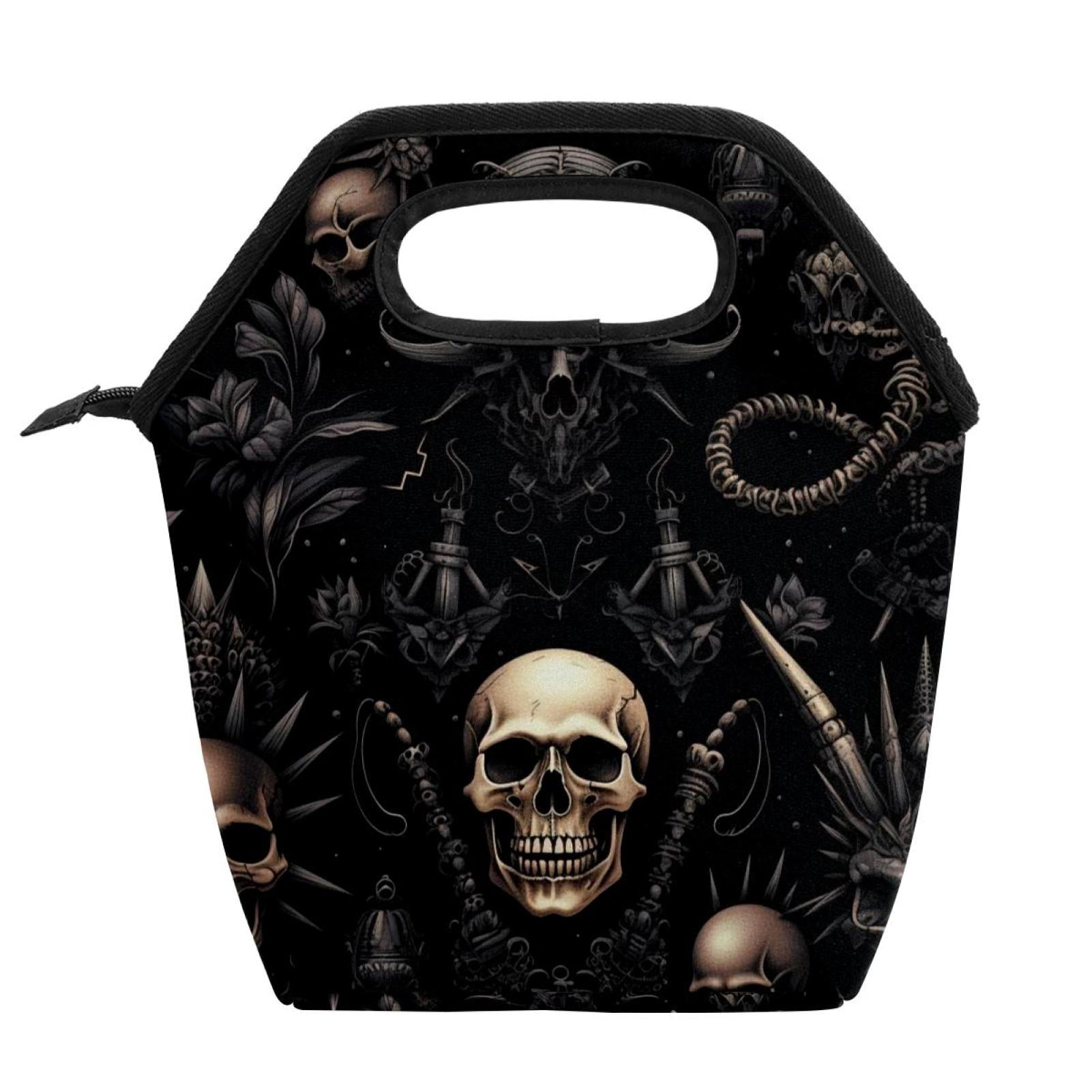 Dark Punk Music Large Capacity Lightweight Printed Insulated Ideal ...