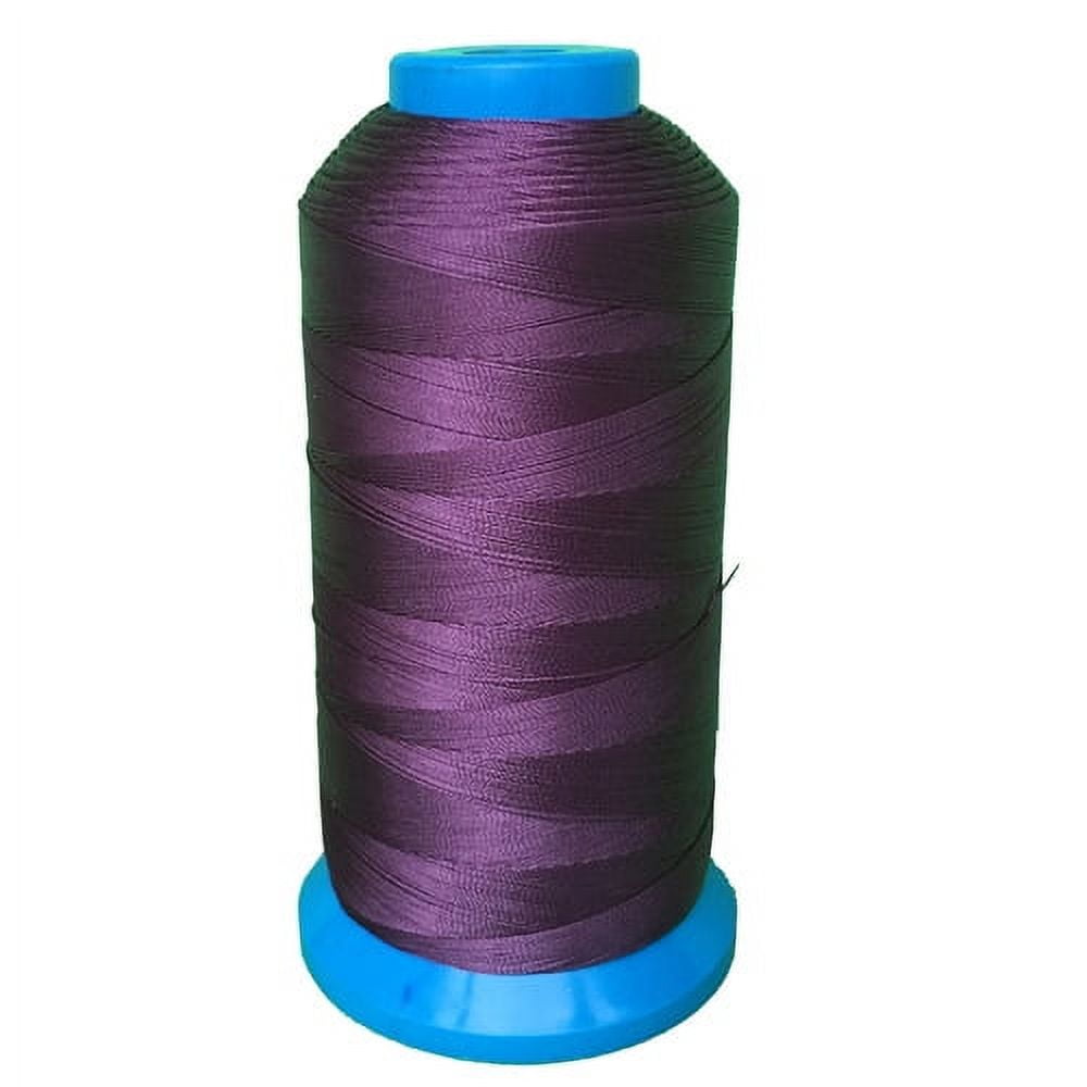 Dark Purple Bonded Nylon Sewing Thread T70 #69 1500 Yard for Outdoor ...
