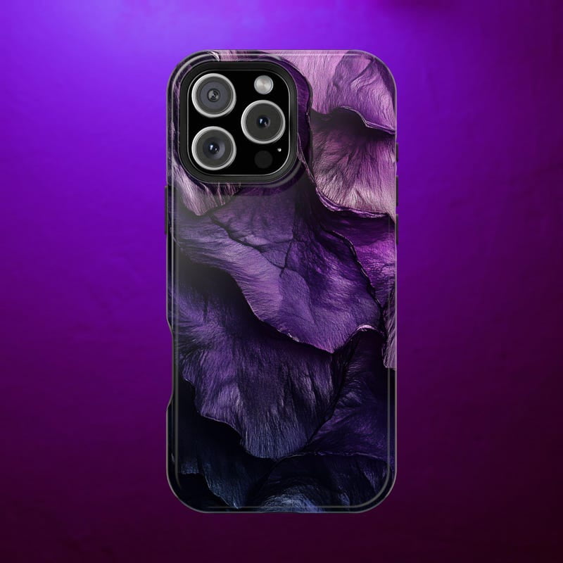 Dark Purple Shade Amethyst Graphic Phone Case for iPhone 11,12,13,14,15 ...