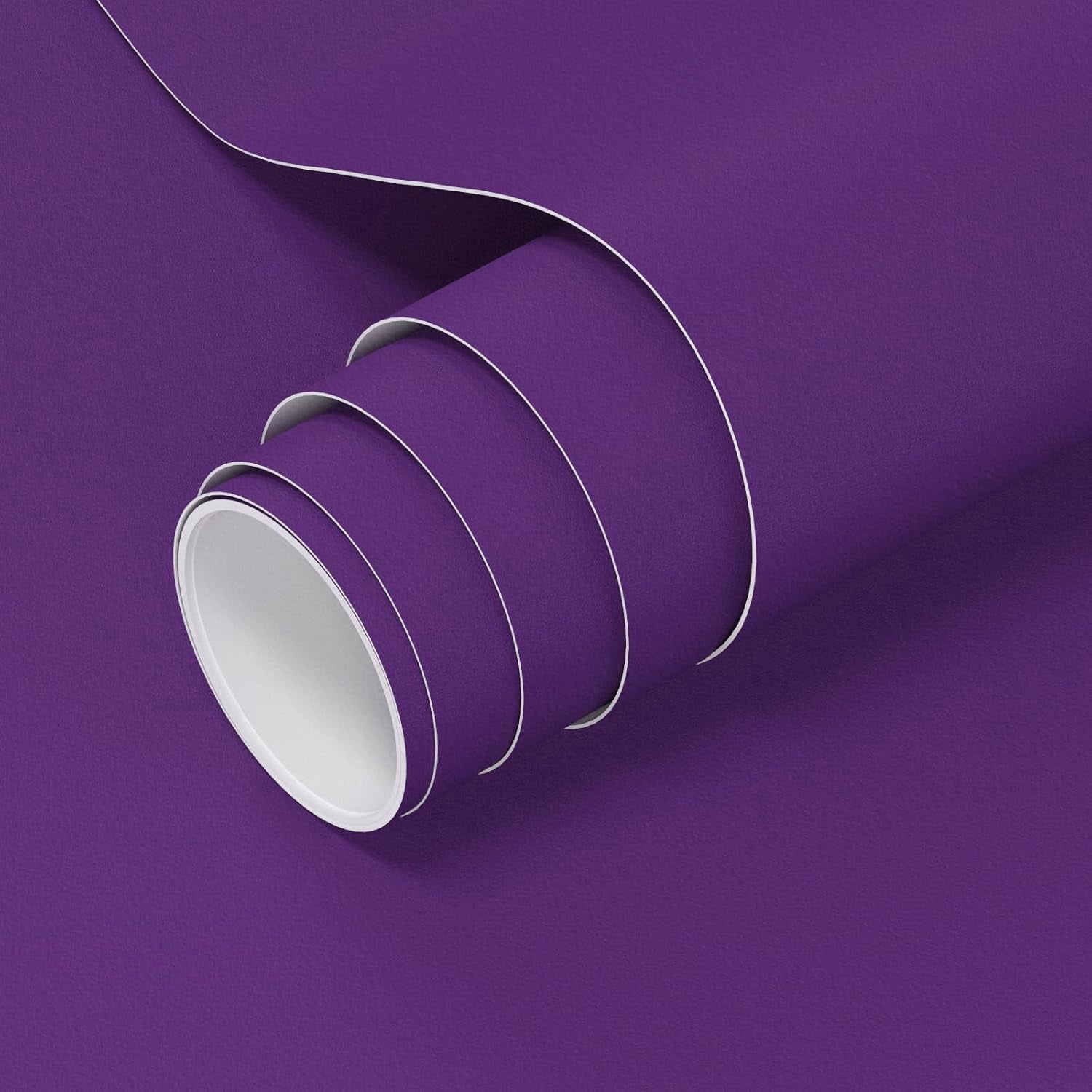 Dark Purple Wallpaper Peel and Stick Soild Color Contact Paper Vinyl ...