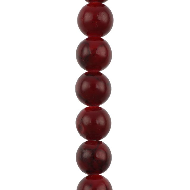 Dark Red Dyed Quartz Round Beads, 8mm by Bead Landing™ - Walmart.com