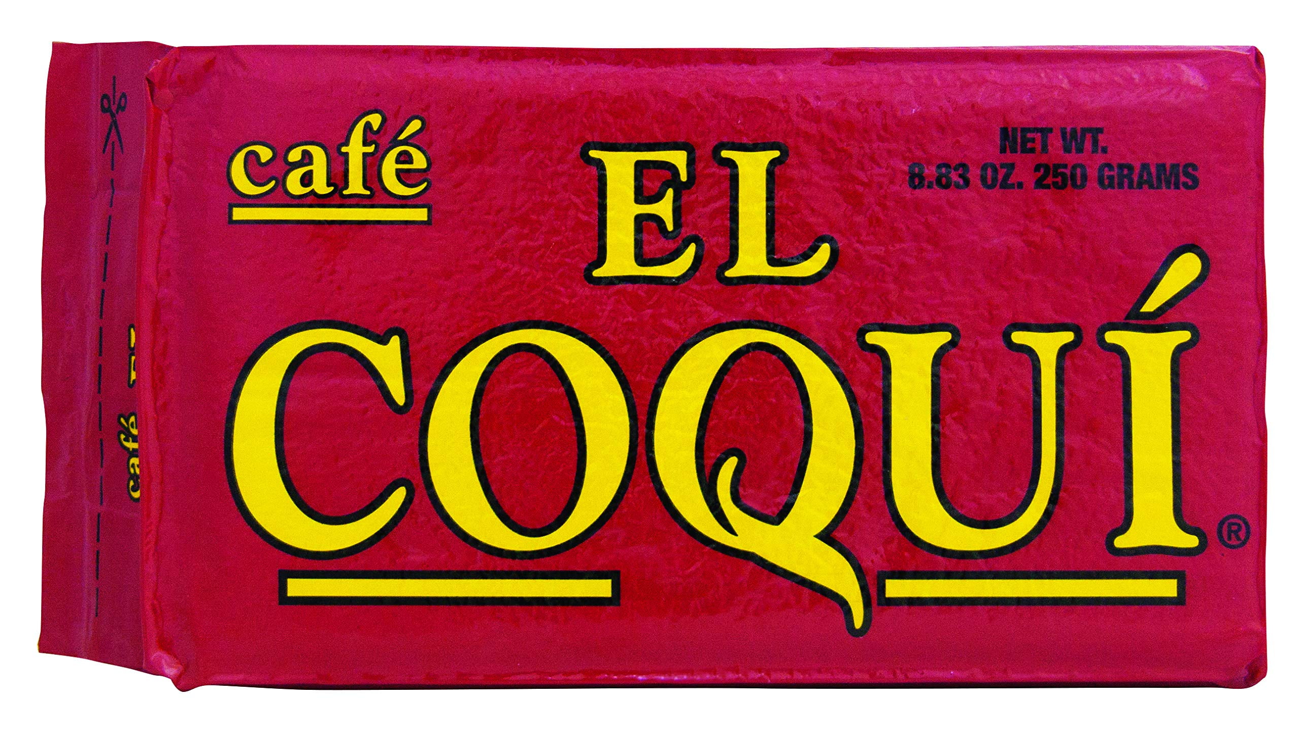 Cafe El Coqui, Dark Roast Espresso Coffee, Puerto Rican Style Ground ...