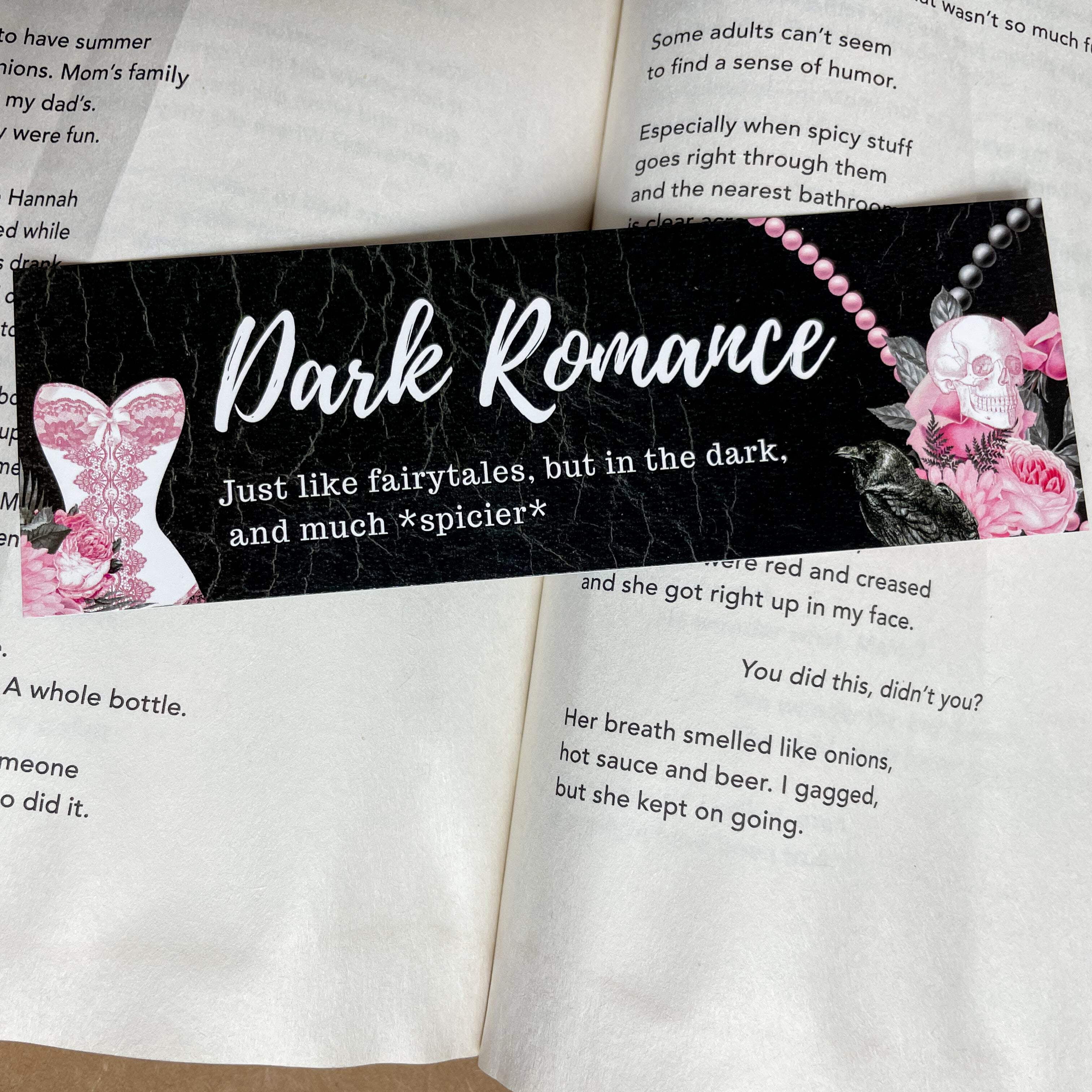 Dark Romance Readers Definition Bookmark | Dark Romance Fairytales ...