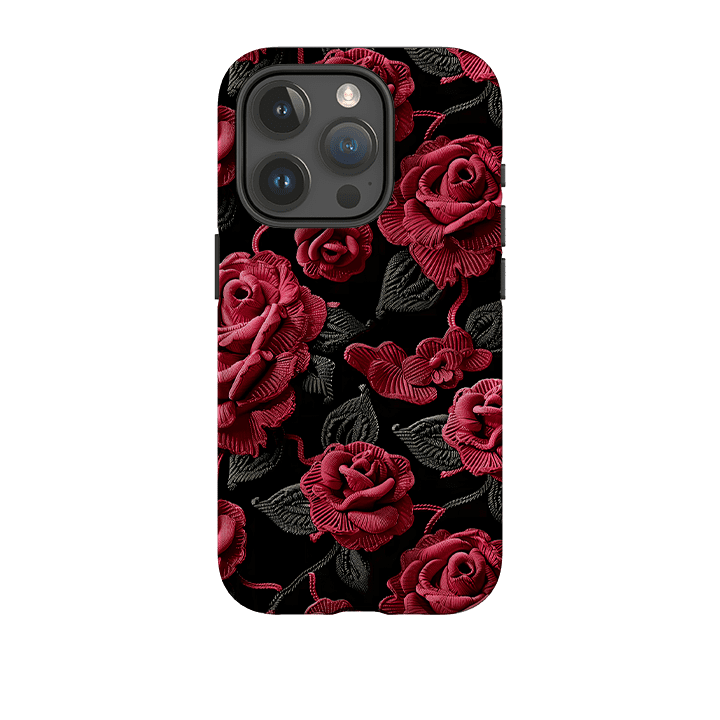 Dark Roses Phone Case Compatible with iPhone 11 to 16 Pro Max - Walmart.com