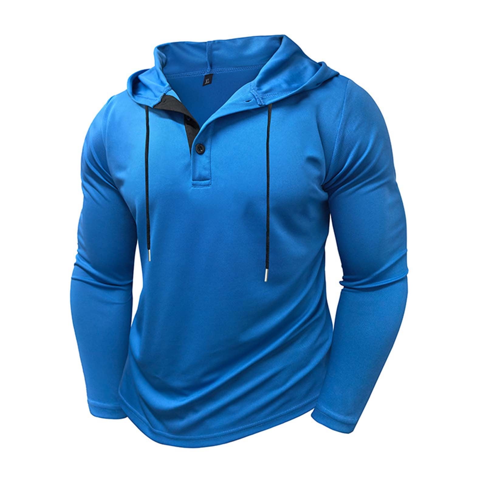 Dark Royal Blue Lounge Button Coats for Mens Fall Summer Long Sleeve ...