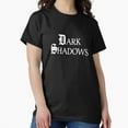 Dark Shadows Black Horror Soap Opera Vintage TV Show Graphic H4383 Unisex T-Shirt, Up to 5XL ...