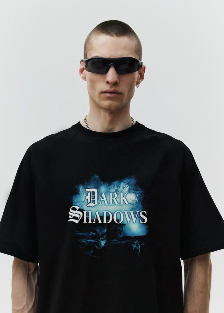 Dark Shadows Logo Collinwood TV T-Shirt Gothic Soap Tee, for men ...