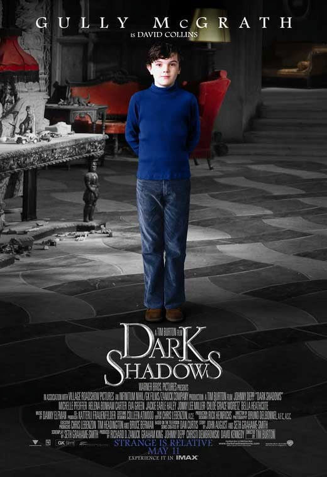 Dark Shadows - Movie Poster (Style Q) (11" x 17 ") (2012) - Walmart.com