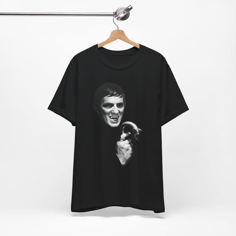 Dark Shadows T-shirt, Barnabas Collins Jonathan Frid Horror Halloween ...