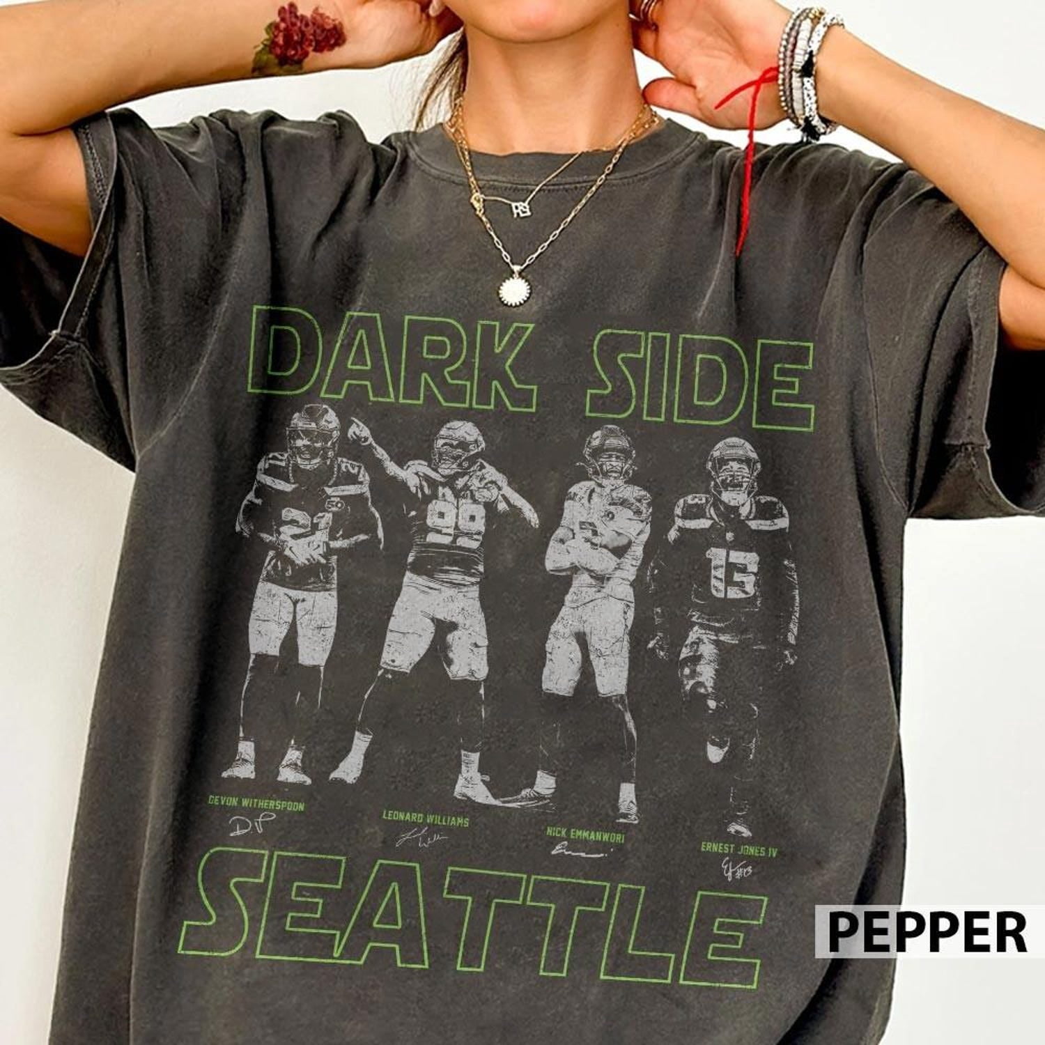 Dark Side 12 Seattle Football Shirt - Walmart.com