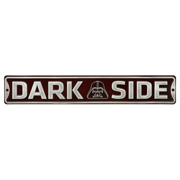 Dark Side Embossed Metal Street Sign - Walmart.com