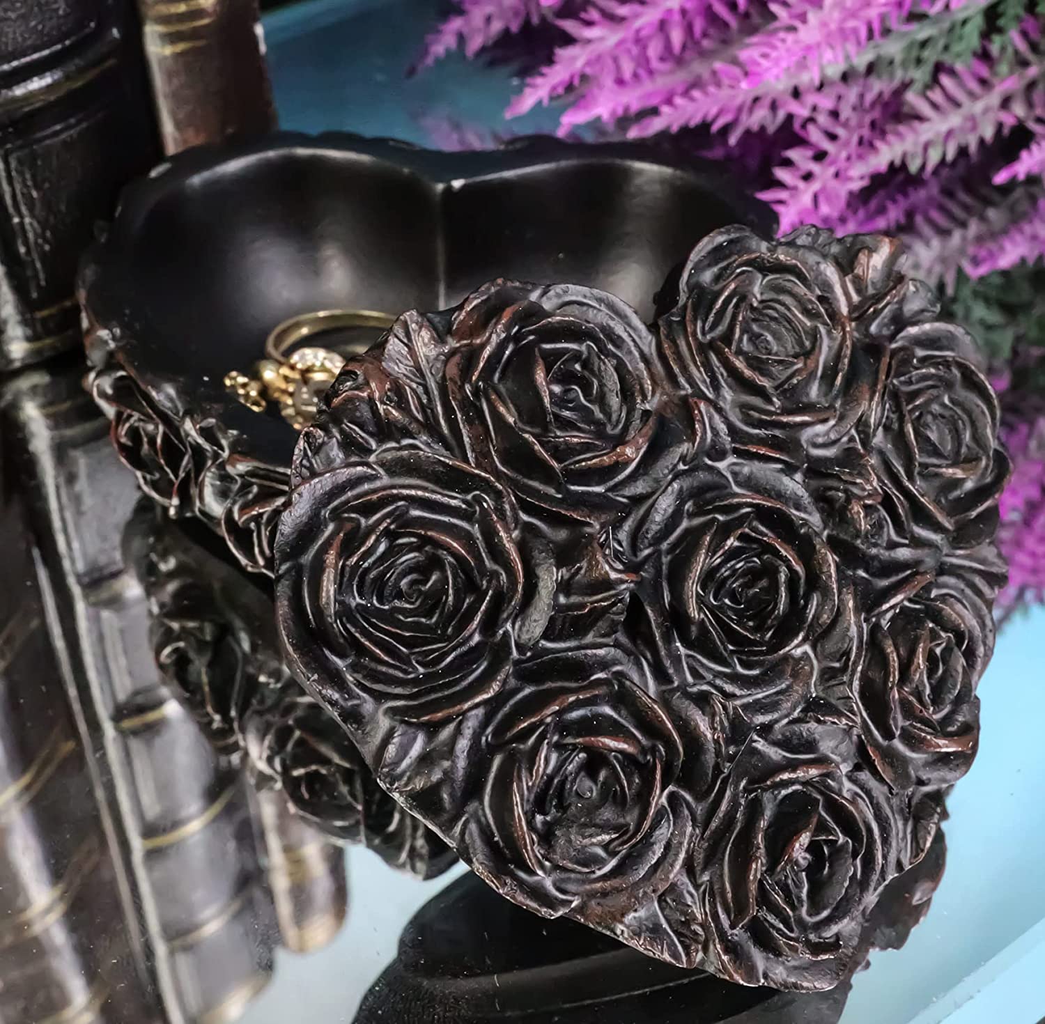 Dark Side of Romance Beauty from Ashes Gothic Black Roses Floral ...