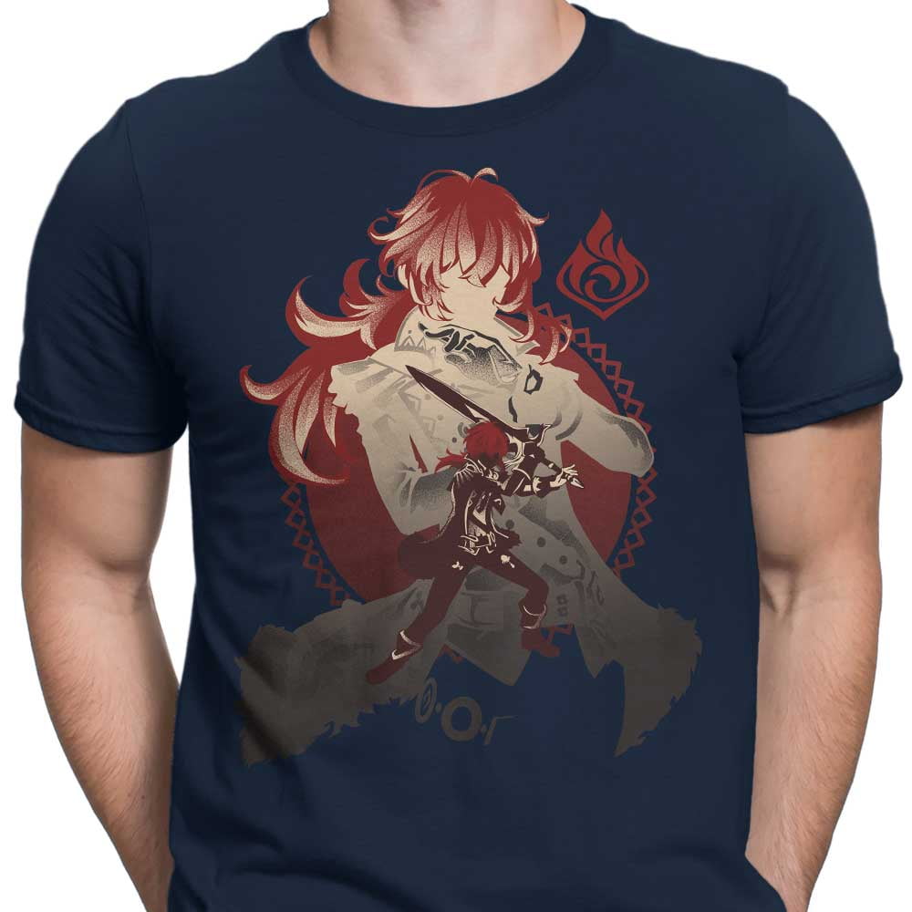 Dark Side of Dawn Diluc Unisex T-Shirt Tee Sweatshirt Hoodie Tank Top ...