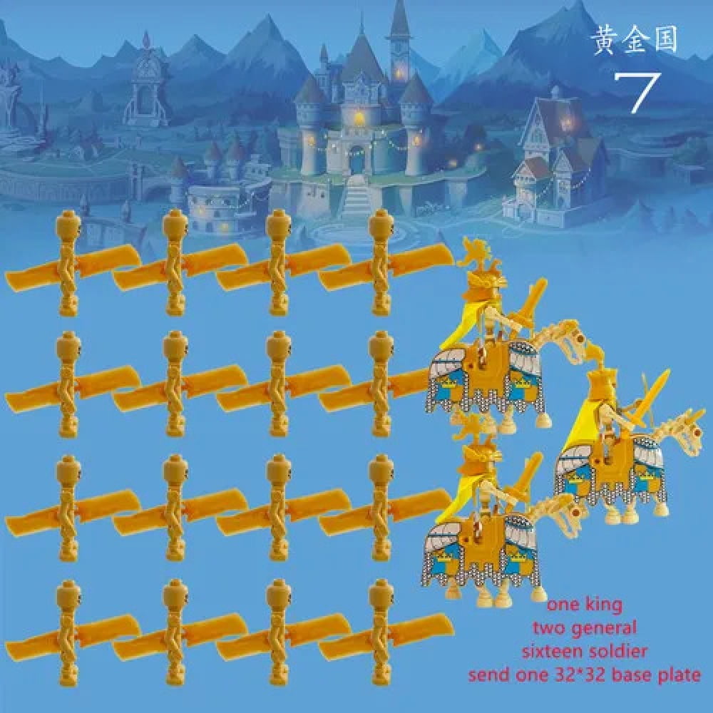 Dark Skeleton Army Soldier War Battle Scene Building Blocks Figure ...