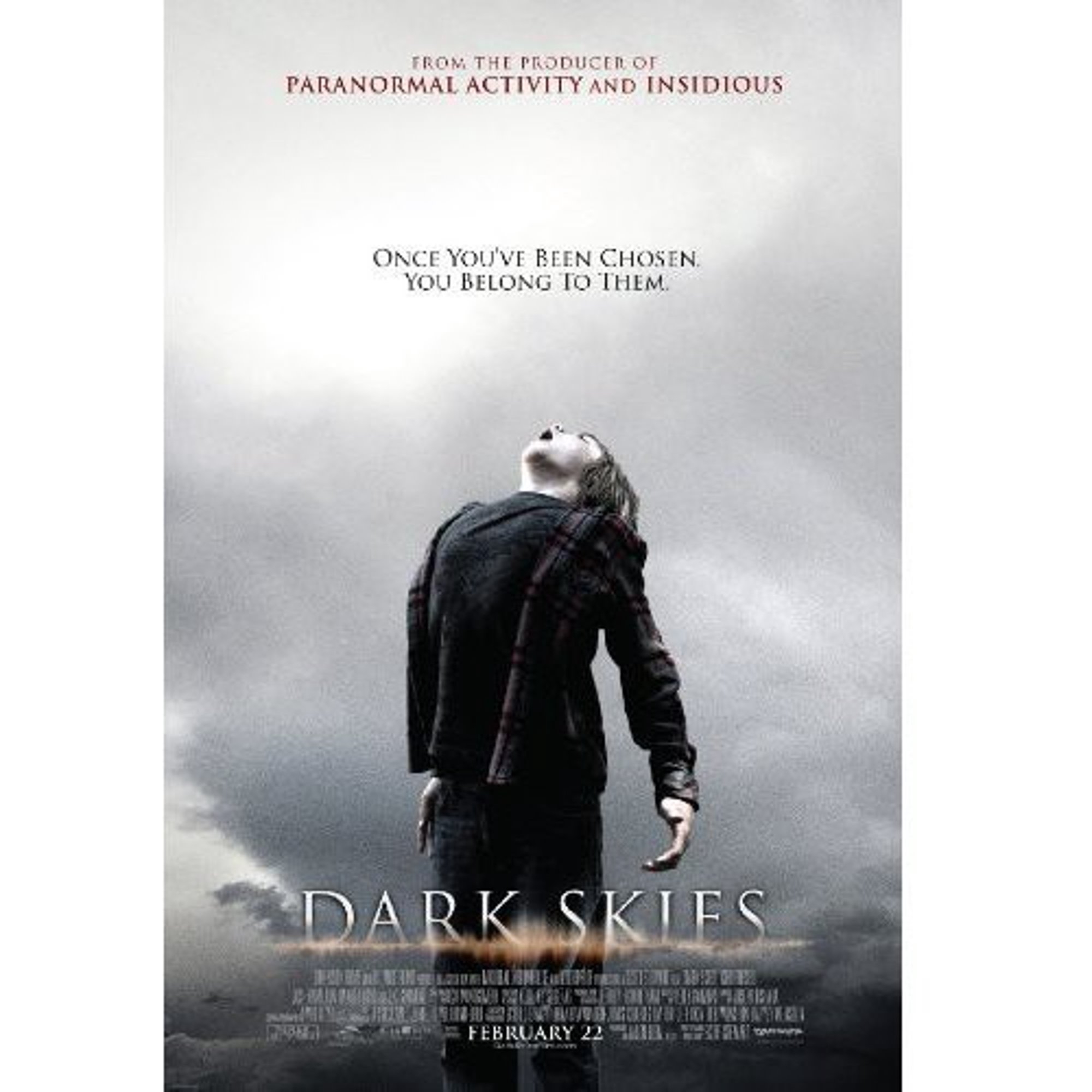 Dark Skies Movie Dvd Label