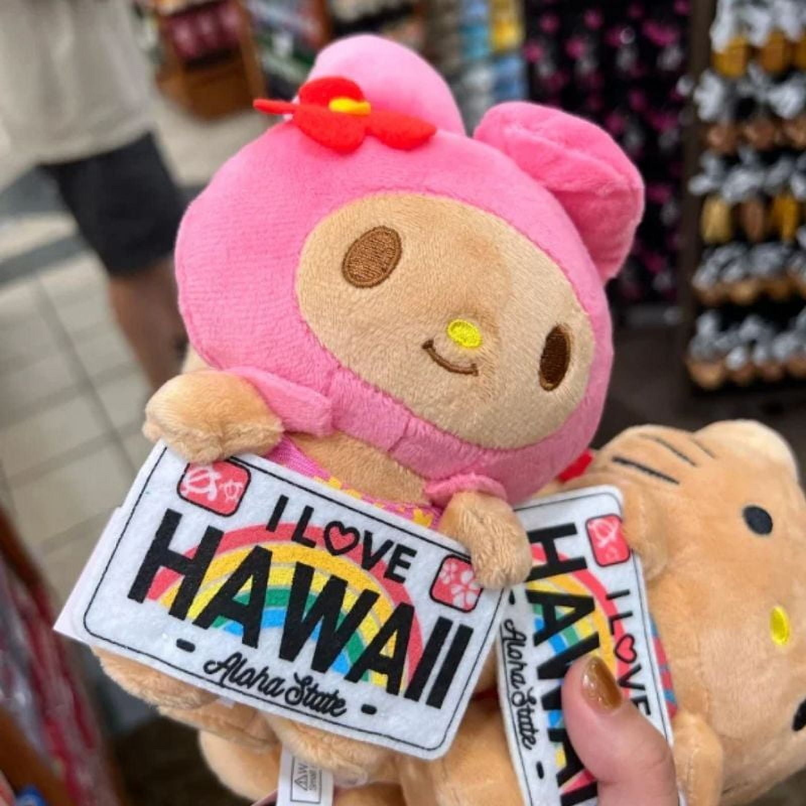 Dark Skin Hello Kitty My Melody Pochacco Hawaiian Series Cartoon Kawaii ...