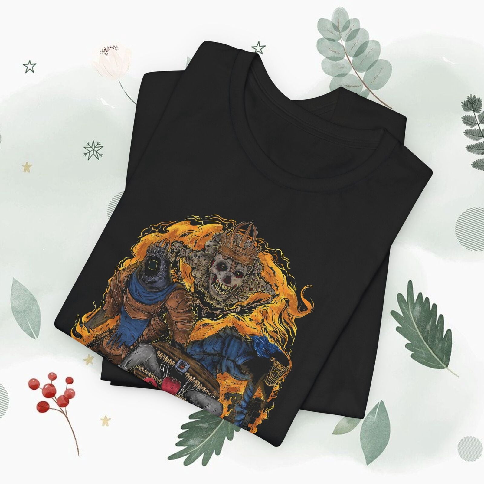 Dark Souls 3 T-shirt, Dark Souls T-shirt, Wolnir, Mimic,Ariandel,The ...