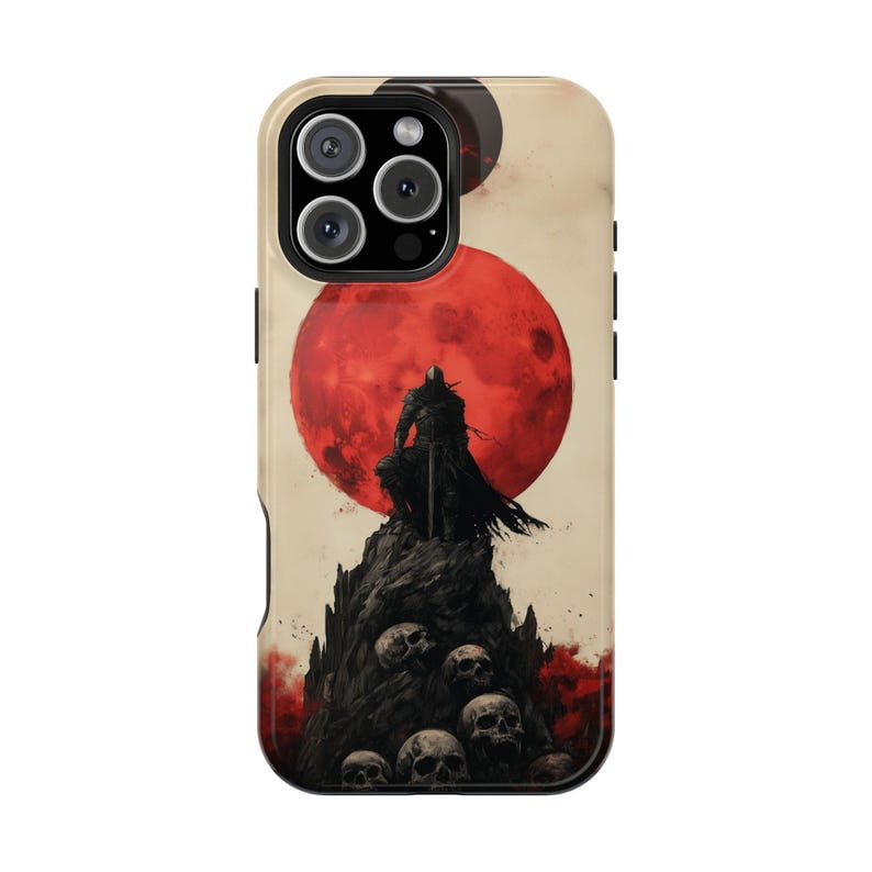 Dark Souls Knight Warrior Throne Fantasy Scene Case with iPhone 17 to ...