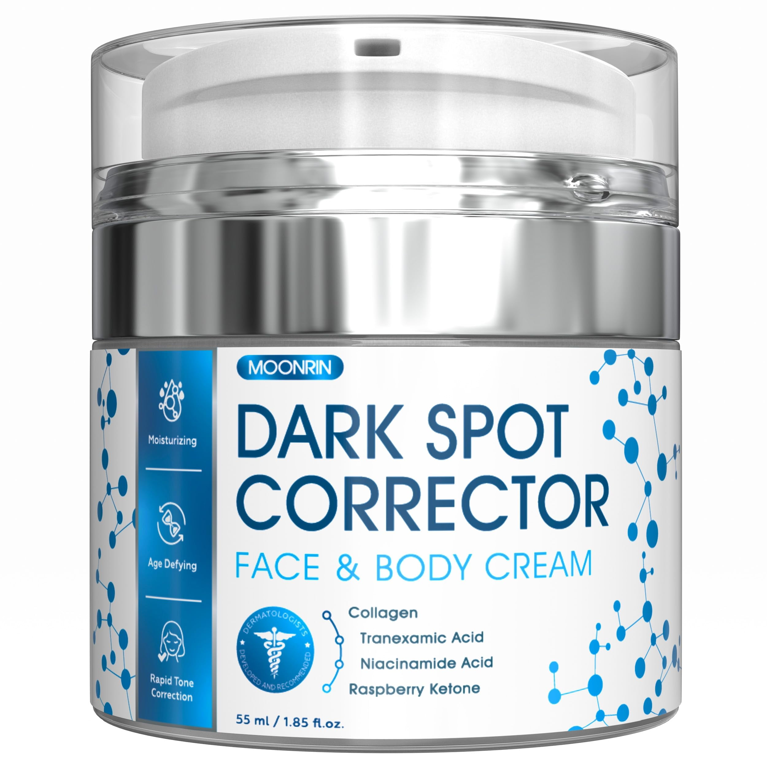 Dark Spot Corrеctor for Face & Body, 1.85 fl oz, 55 ml, Moisturizing ...