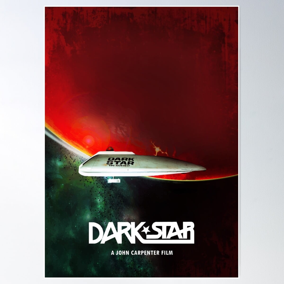 Dark Star Poster Wall Art, Modern Wall Decor For Living Room Bedroom ...