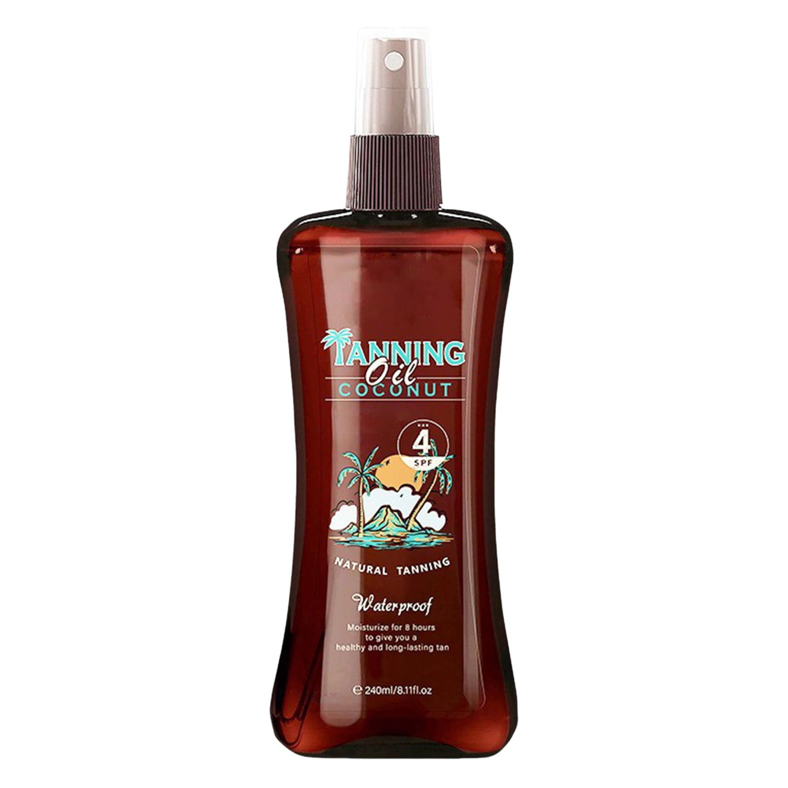 Dark Tanning Oil| Moisturizing Body Oil with Cocoa Butter, Tan Enhancer ...
