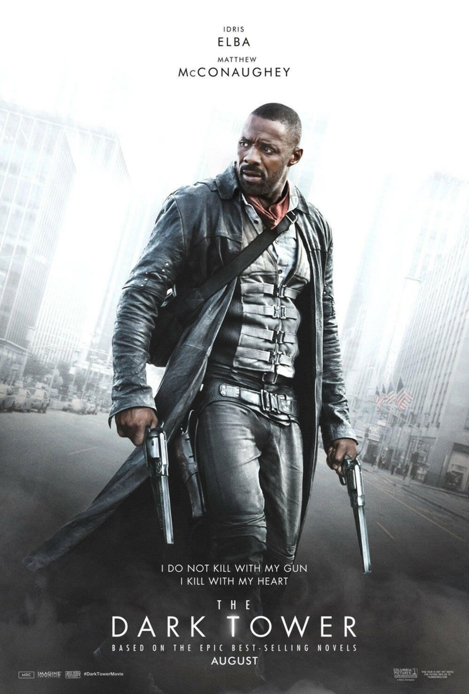 Dark Tower set of 2 mini 11x17 movie posters (Idris Elba Matthew ...