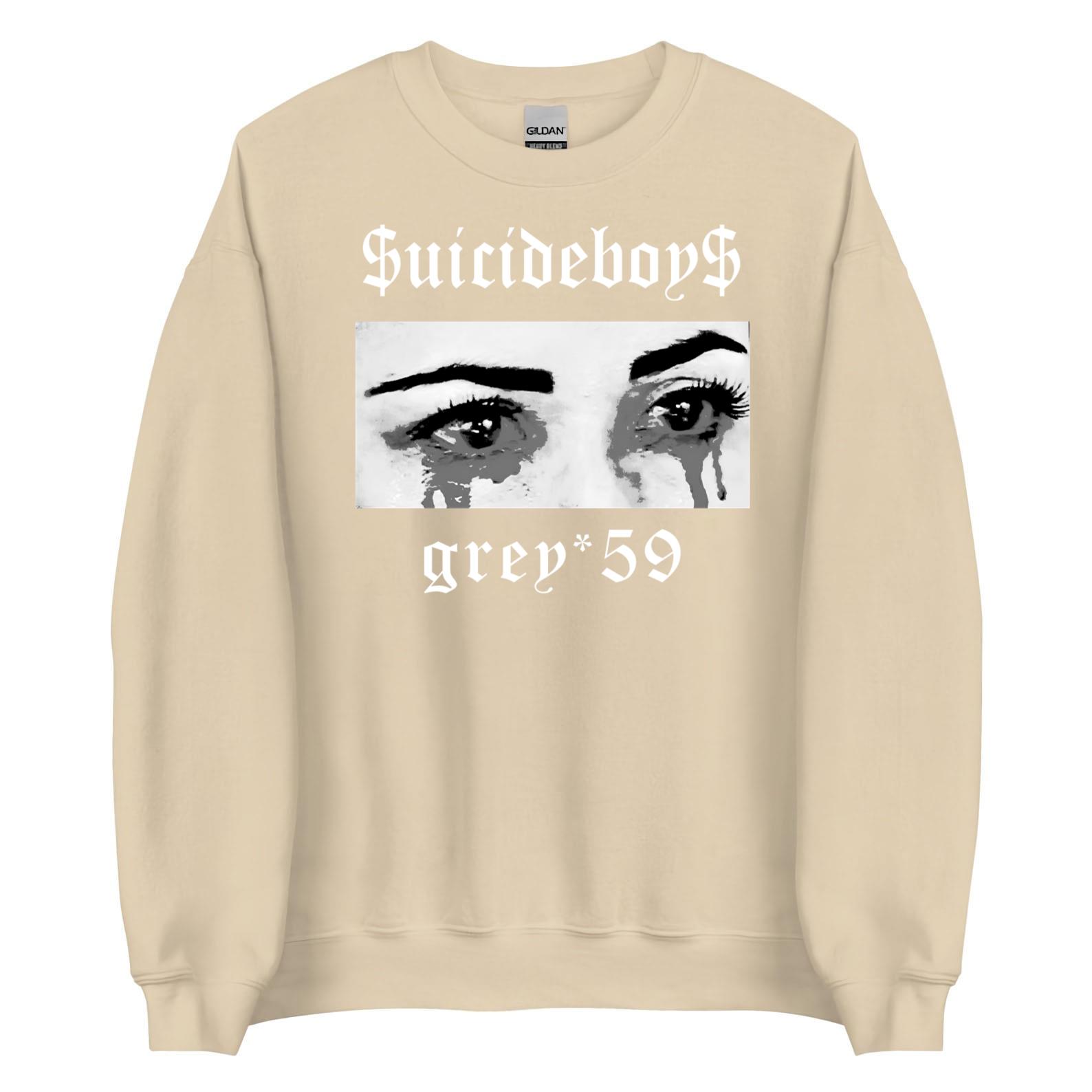Dark Underground Rap Duo Shirt, Grey 59 Oversized Streetwear Tee, Edgy ...
