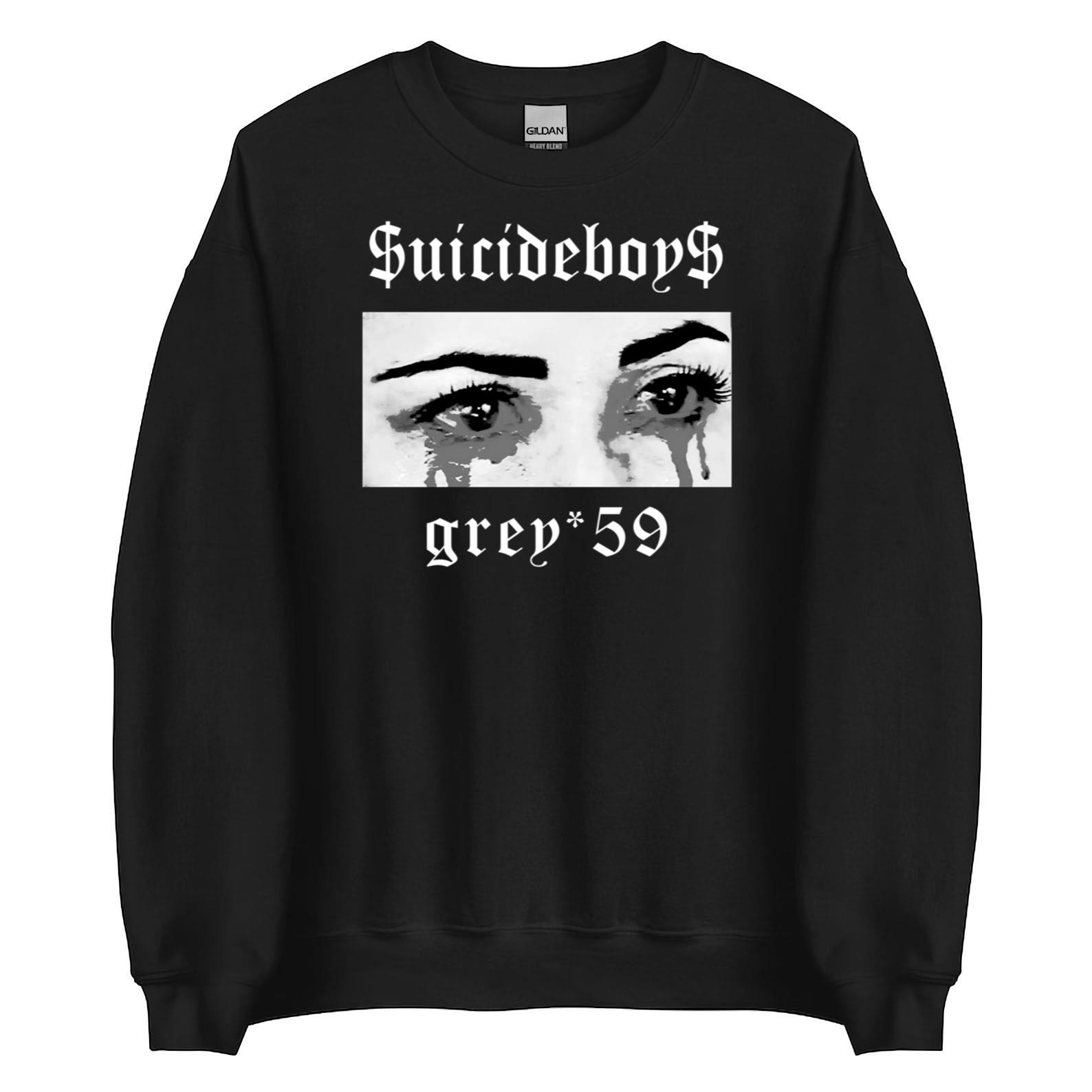 Dark Underground Rap Duo Shirt, Grey 59 Oversized Streetwear Tee, Edgy ...