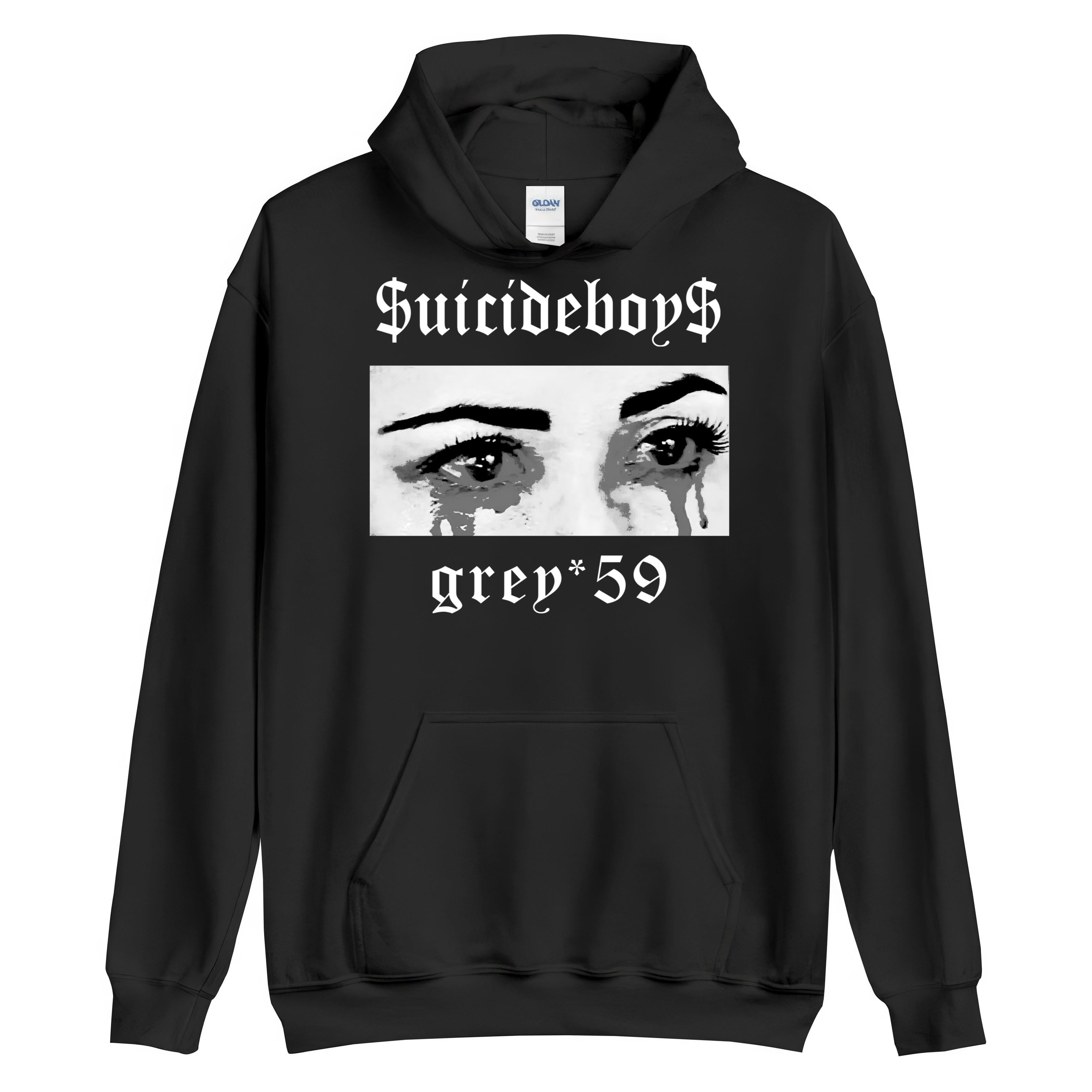 Dark Underground Rap Duo Shirt, Grey 59 Oversized Streetwear Tee, Edgy Hip Hop Fan Gift-TH28212 ...