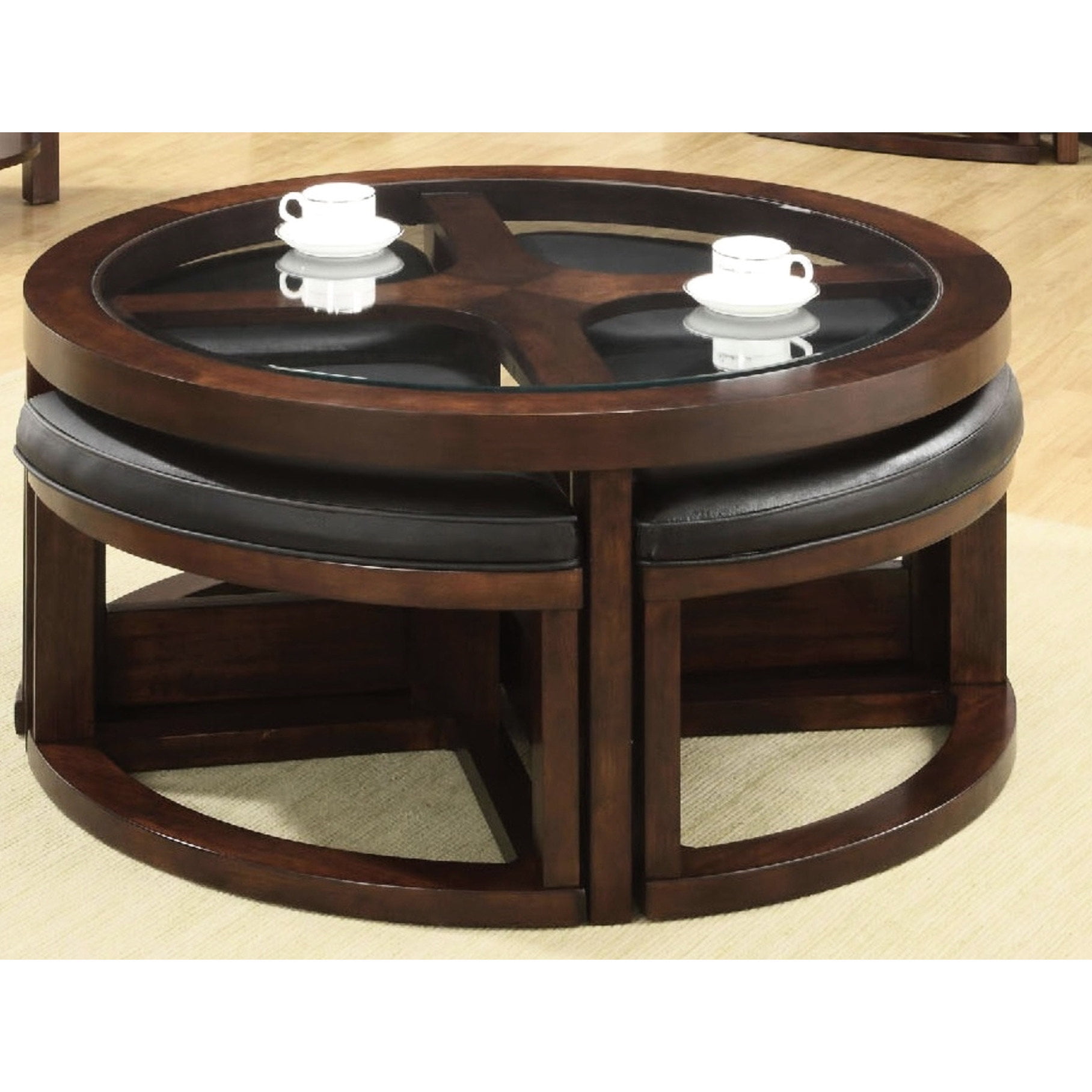 Dark Walnut Coffee Table+Simple Assembly Required”-“New Home Setup ...