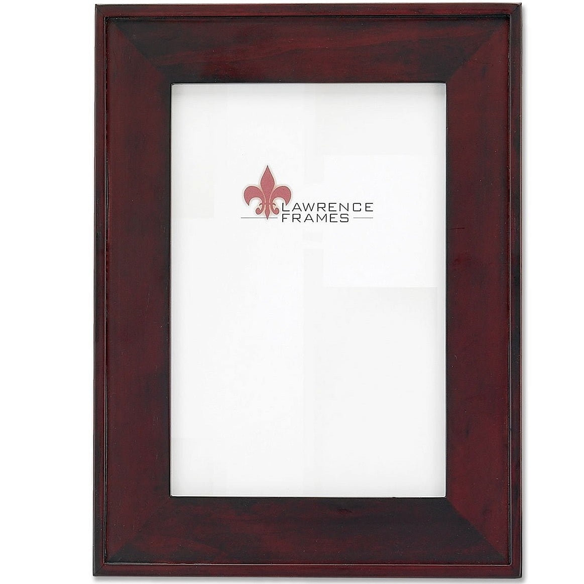 Dark-Walnut Stepped frame by Lawrence Frames - 4x6 - Walmart.com