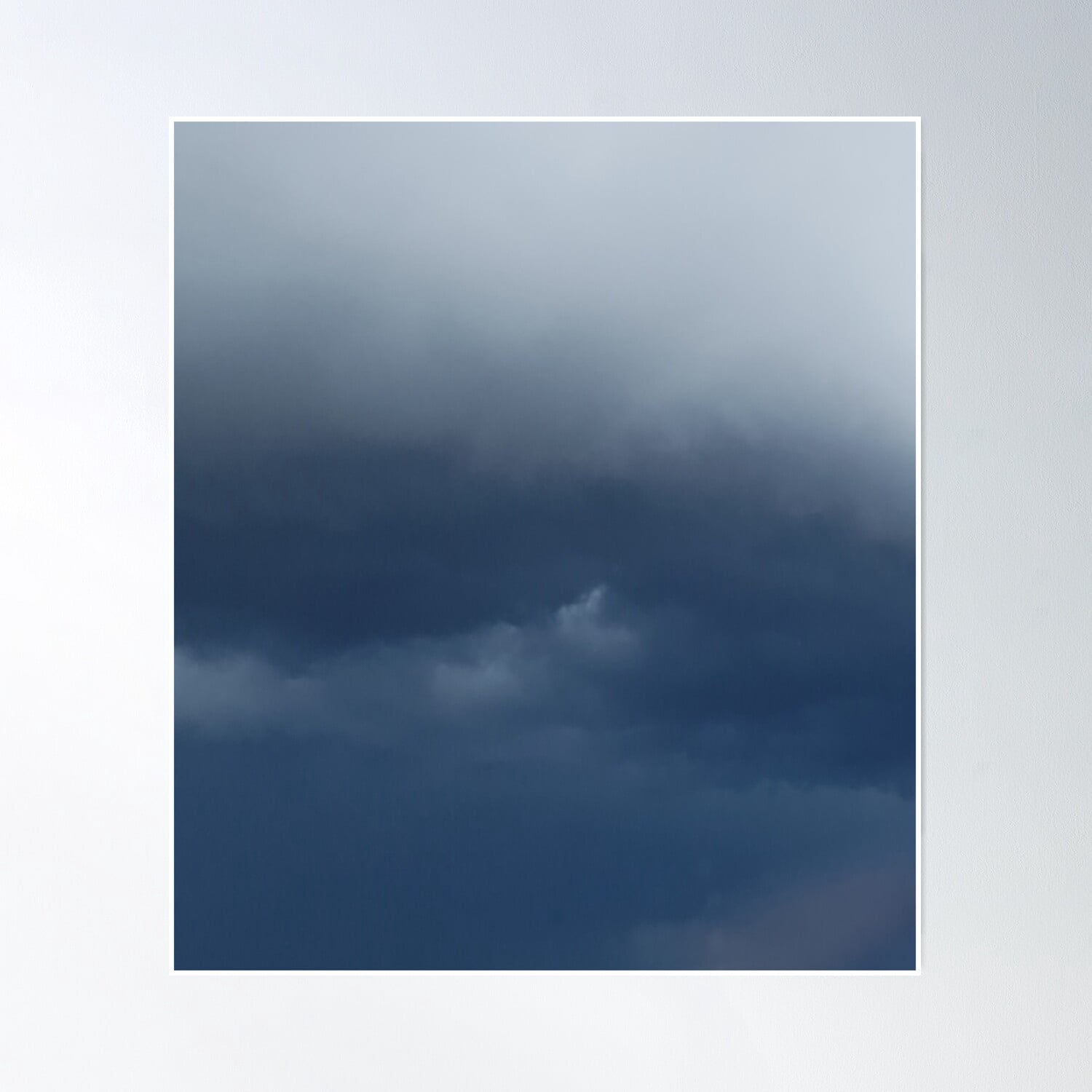 Dark Weather Cloudy Skies Poster Wall Art, Modern Wall Decor, 8x12 ...
