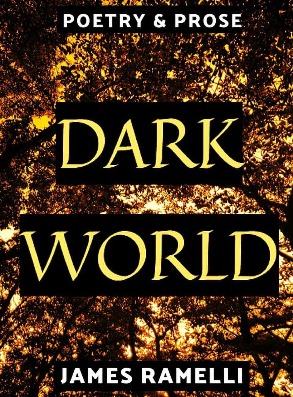 Dark World: Poetry Prose Hardcover 1777040507 9781777040505 James ...