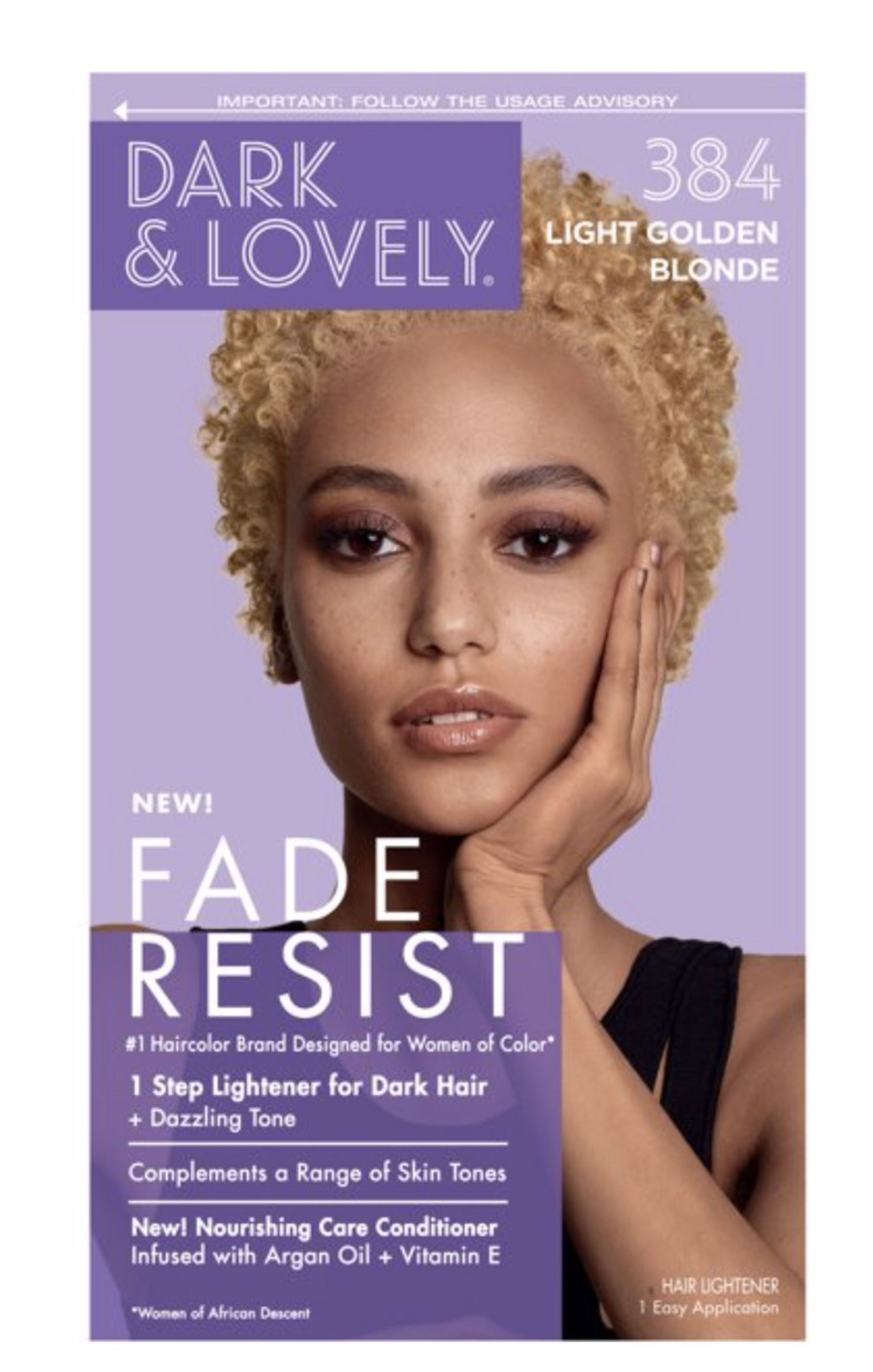 Dark and Lovely Fade Resist Permanent Hair Color Various Colors ...