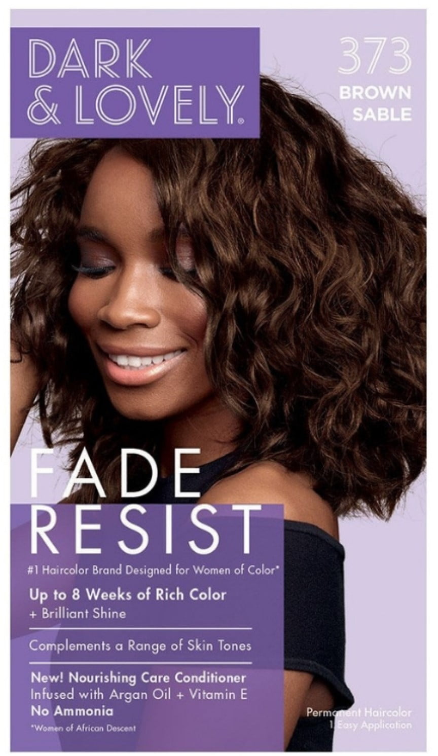 Dark and Lovely Fade Resistant Rich Conditioning Color, [373] Brown ...