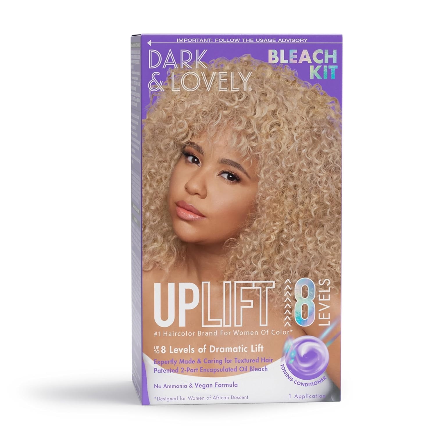 Dark and Lovely Uplift Bleaching Kit - Walmart.com