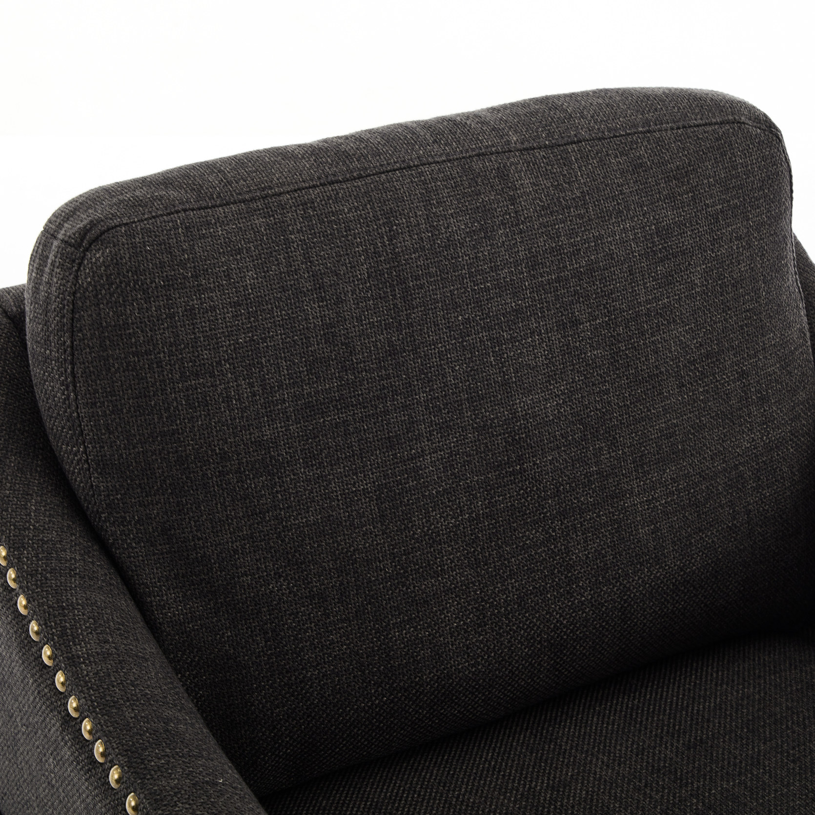 Dark grey 360-degree swivel | Ideal for living room and hotel bedroom ...