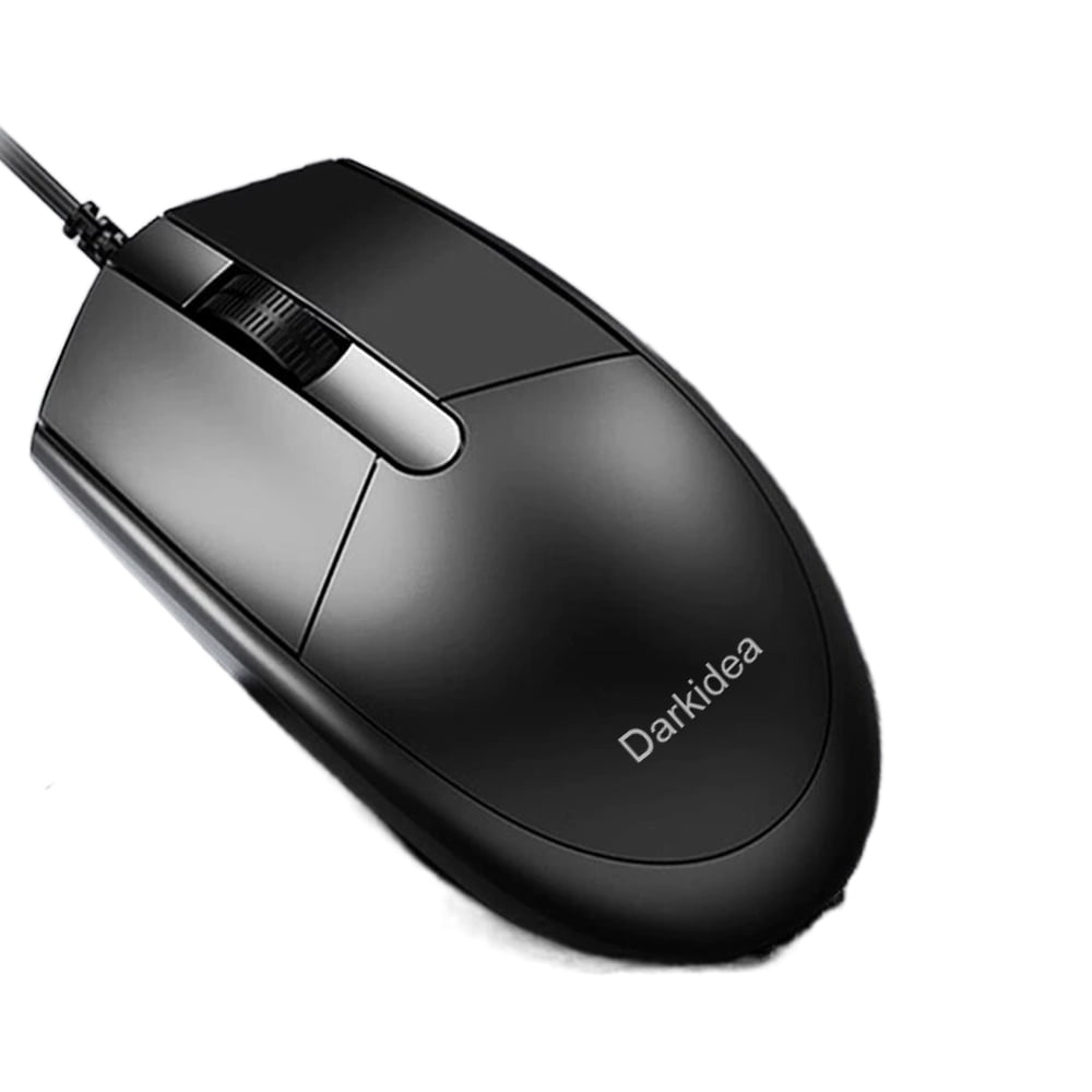 Darkidea Computer mouse, 3-Button USB Wired Mouse with Scrolling and ...