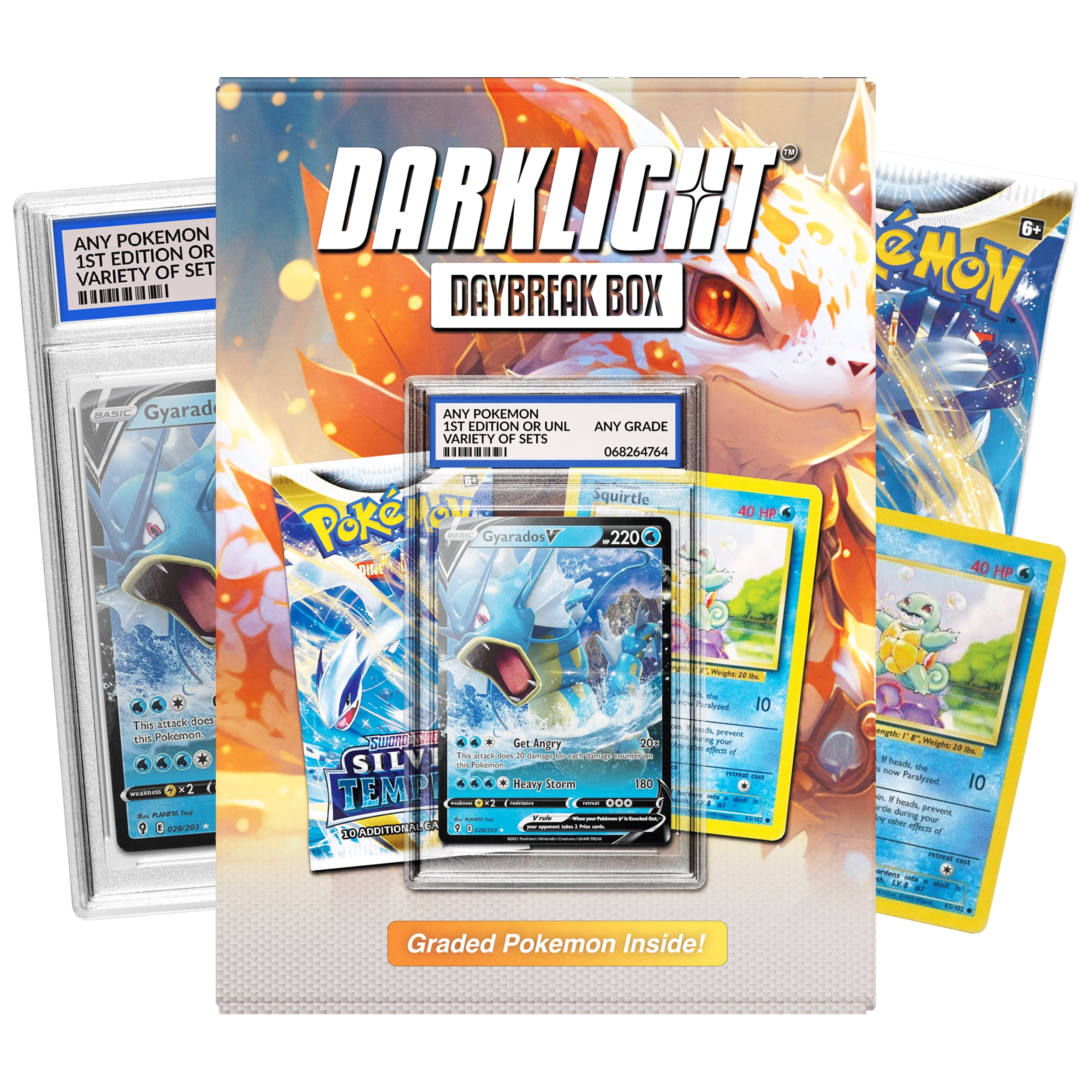 Darklight Daybreak Hobby TCG Pokemon Mystery Box - Graded Card, Booster Pack, Vintage WOTC Card ...