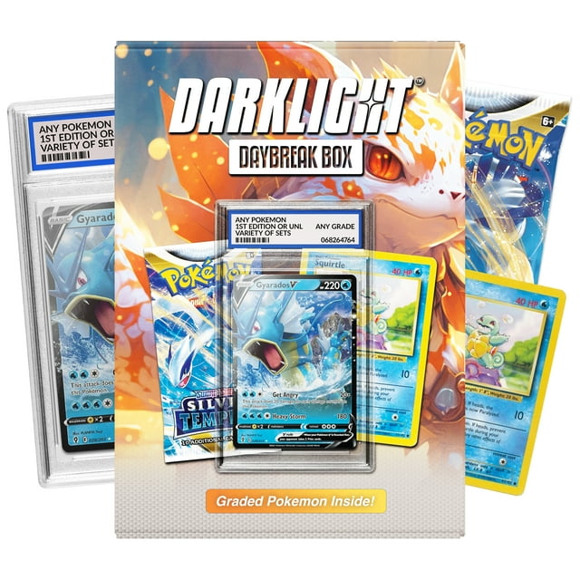 Darklight Daybreak Hobby TCG Pokemon Mystery Box - Graded Card, Booster Pack, Vintage WOTC Card ...