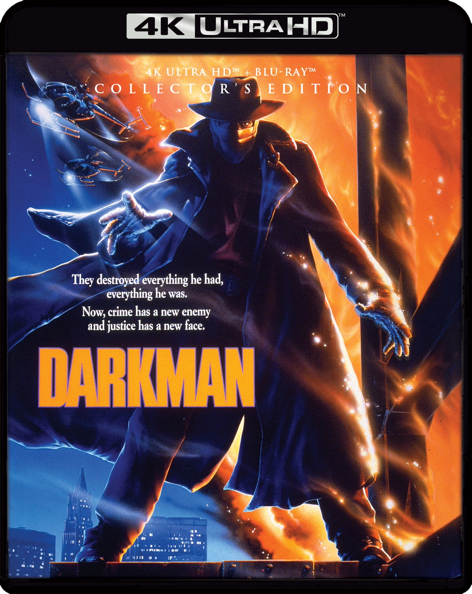 Darkman (Collector's Edition) (4K Ultra HD), Scream Factory, Action ...