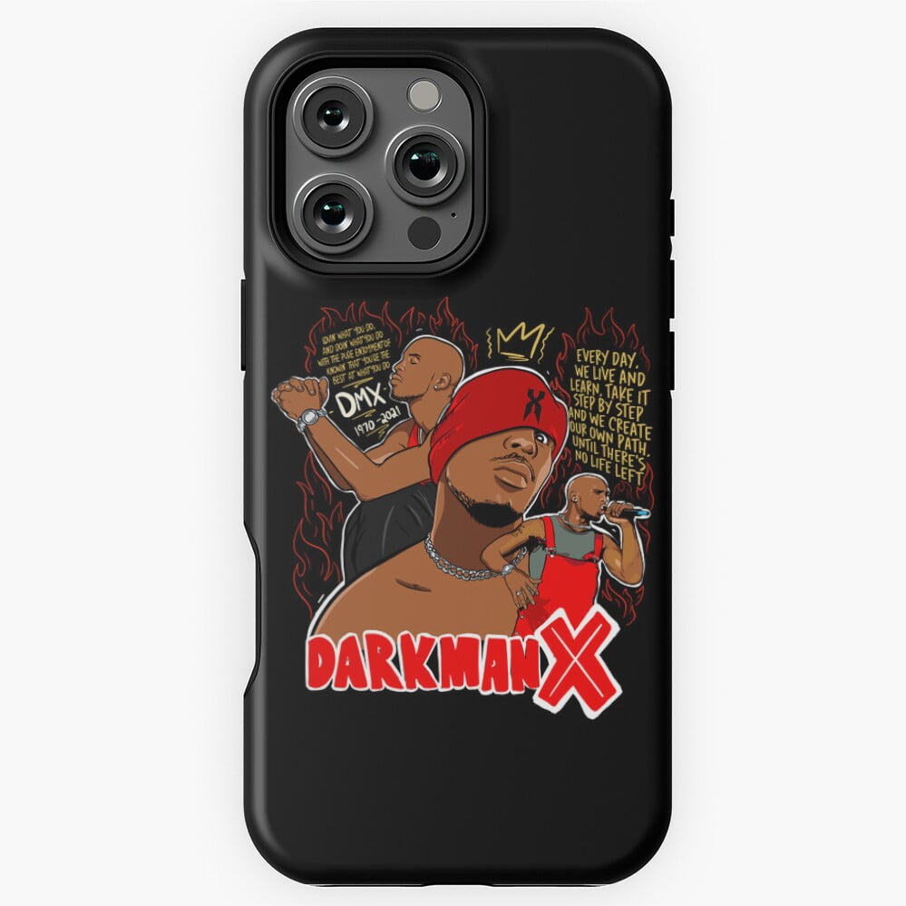Darkman X DMX Rapper Legend Tribute Phone Case for iPhone 16 15 14 13 ...