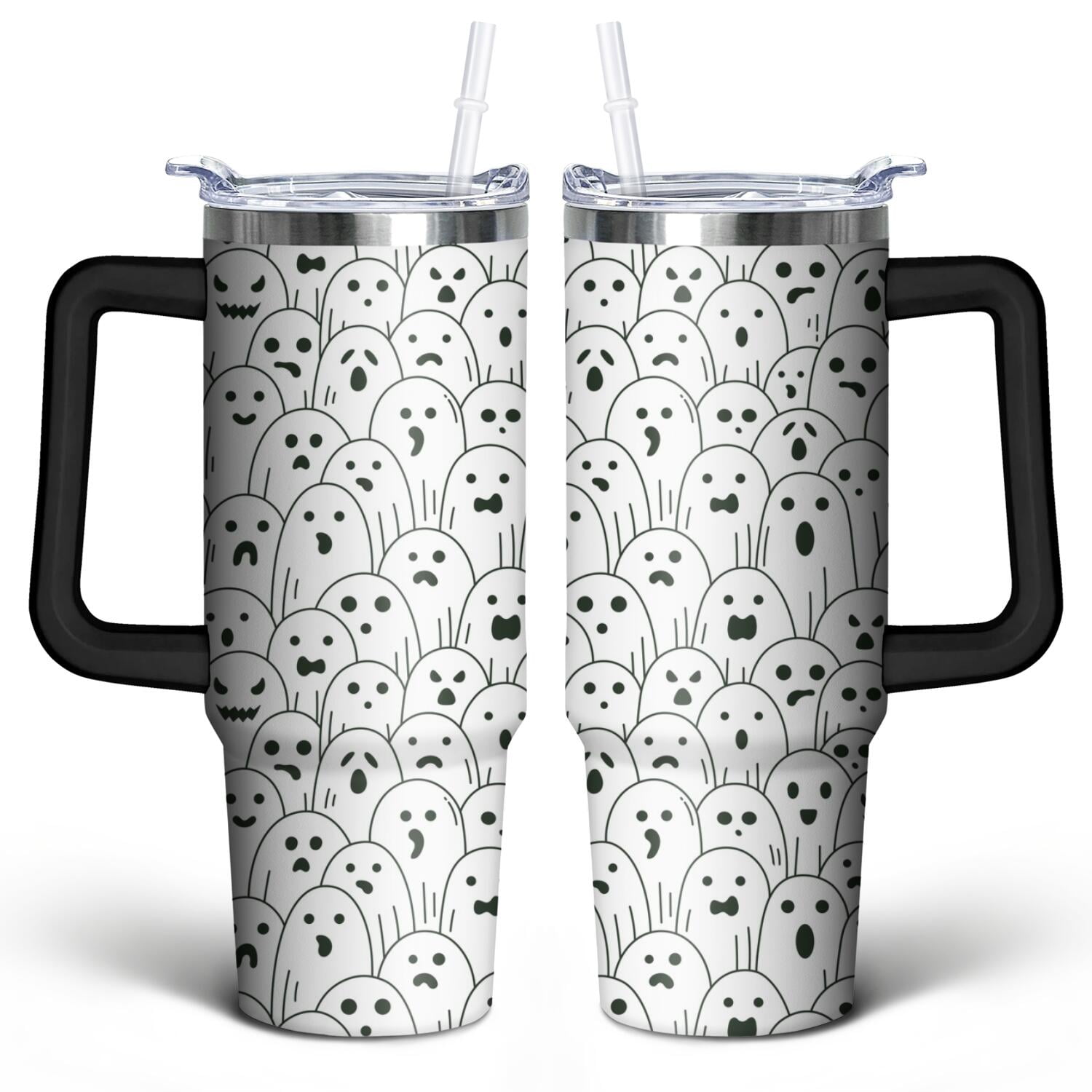 Darkness Themed Tumbler 30oz - Spooky Horror Halloween Design ...